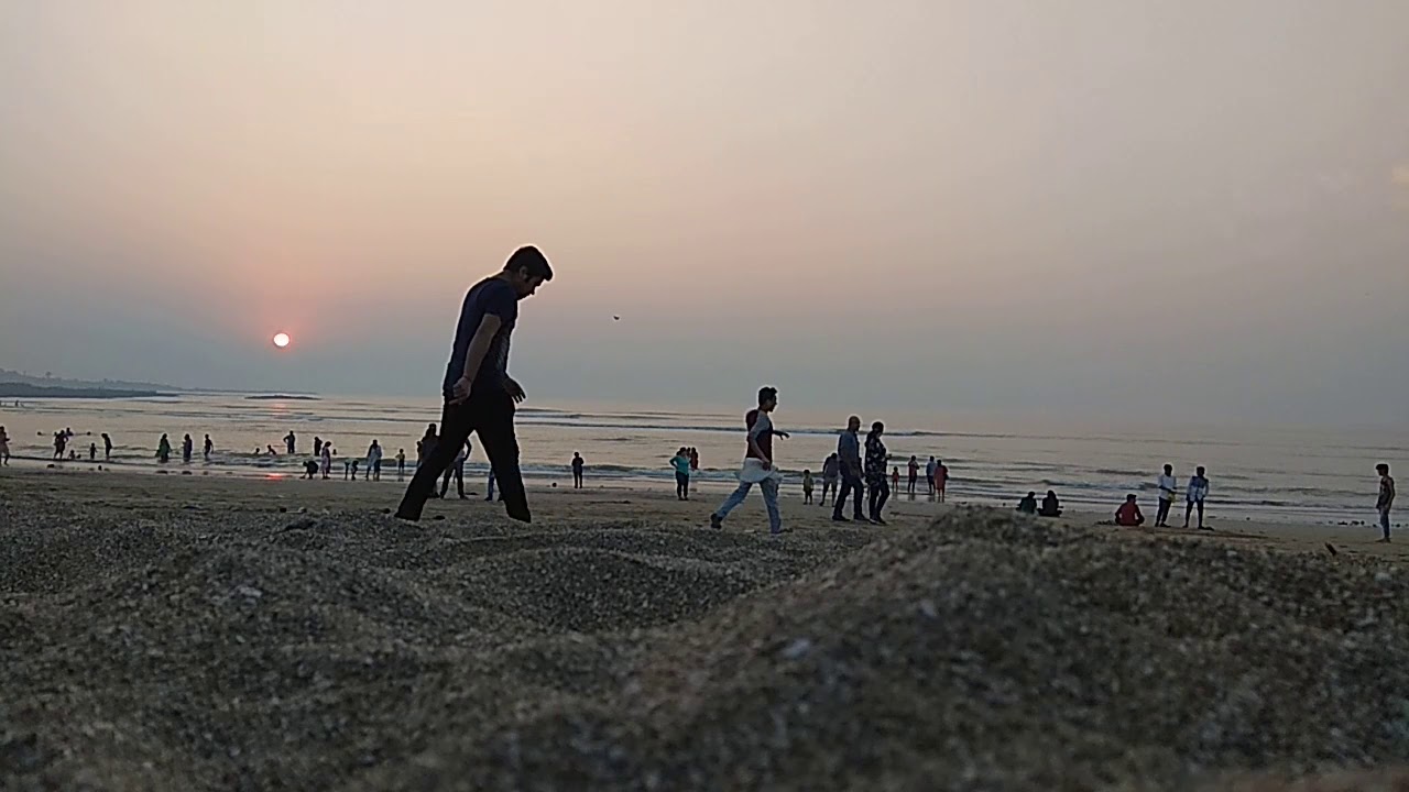 Timelapse at Malad Aksa Beach 2017 - YouTube