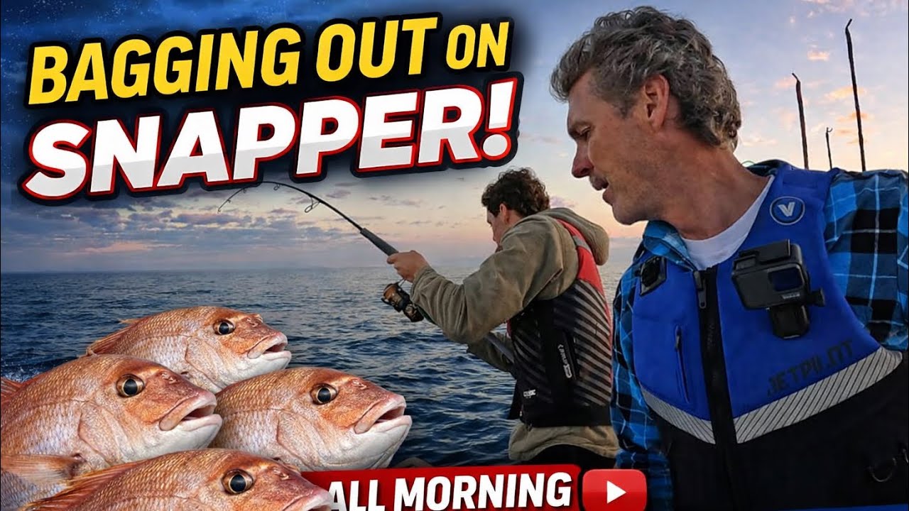 Limits Before Lunch! Epic Snapper Session - Gold Coast Offshore Fishing ...
