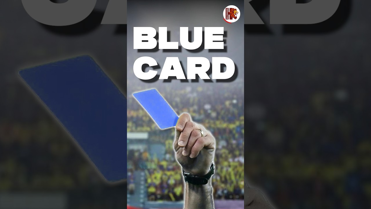 All you need to know about Blue Cards 🤯😱🤦‍♂️🤔 #footballshorts #bluecard ...