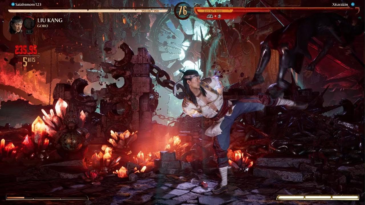 Mortal Kombat 1 beat 6 ARAKIN - YouTube