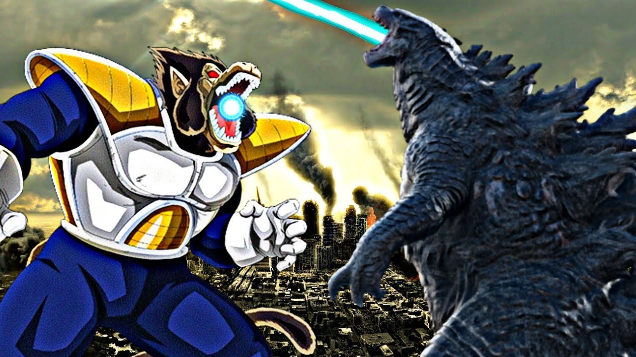 Godzilla (Legendary) vs Vegeta Ozaru Quien Gana🐵🆚️🐊 - YouTube