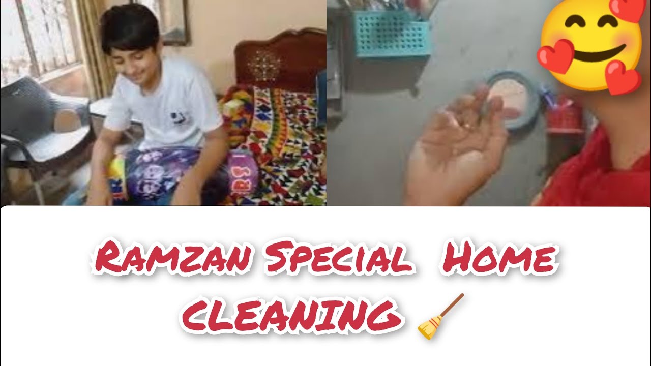 Ramzan Mubarak ki Purey Ghar ki Safai I Uzma Sheraz Vlogs - YouTube