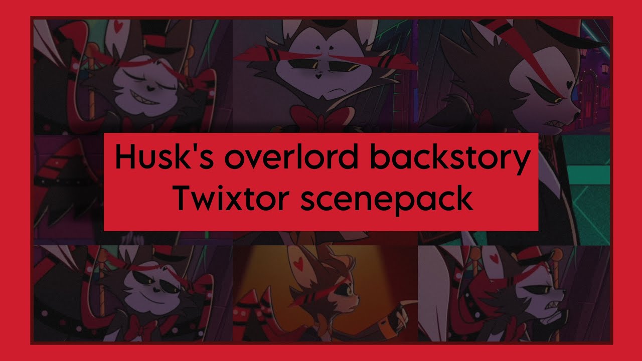HAZBIN HOTEL TWIXTOR SCENEPACK: Husk’s overlord backstory (season 1 ...