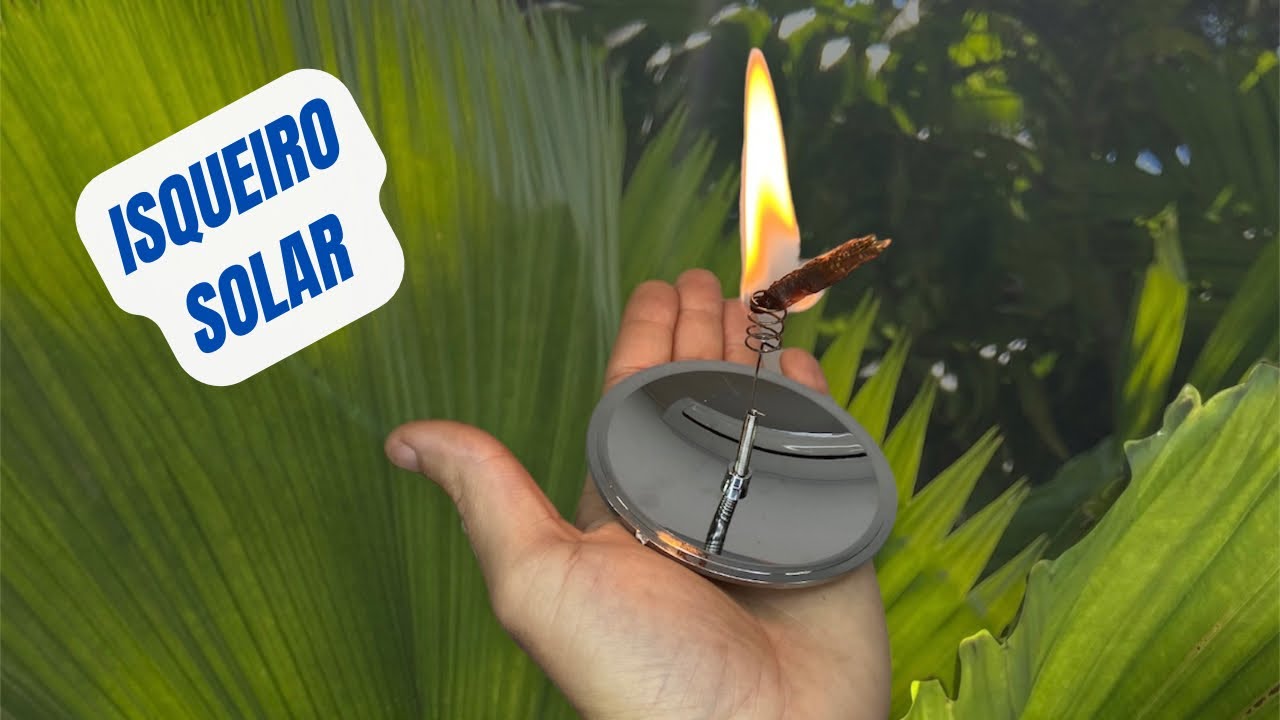 Comprei um isqueiro solar - YouTube