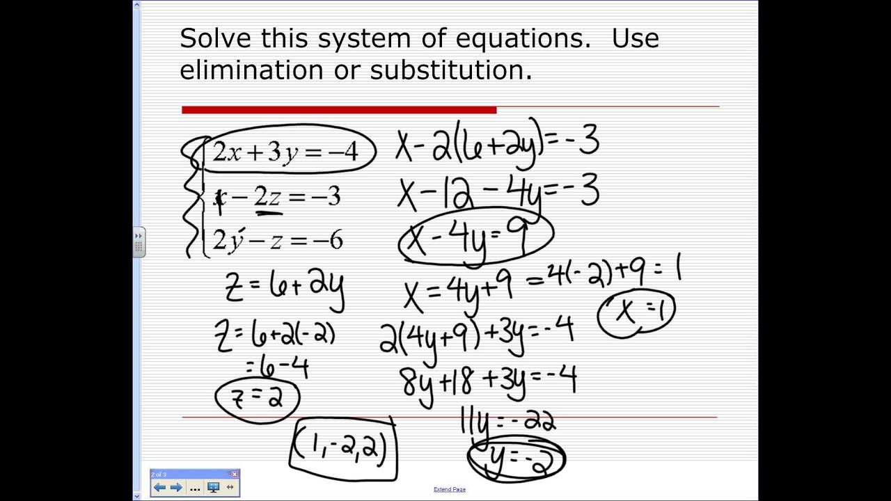 Saxon Algebra II Lesson 105 & 106 - YouTube