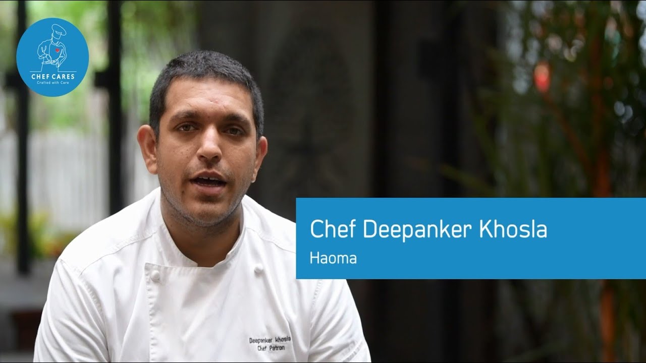 "Your hardwork is saving our today & tomorrow, thank you" Chef DK Deepanker Khosla HAOMA - YouTube