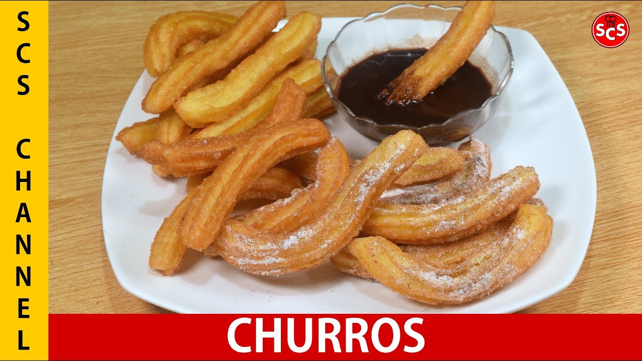 Churros Recipe [No Oven] - How To Make Churros At Home in Urdu Hindi ...