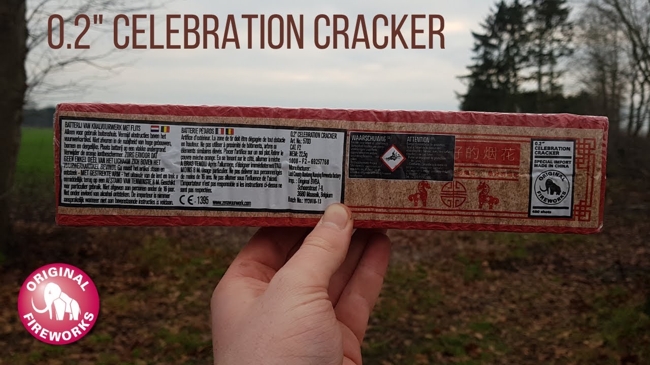 0.2" Celebration Cracker - Original Fireworks | 450 Shots - YouTube