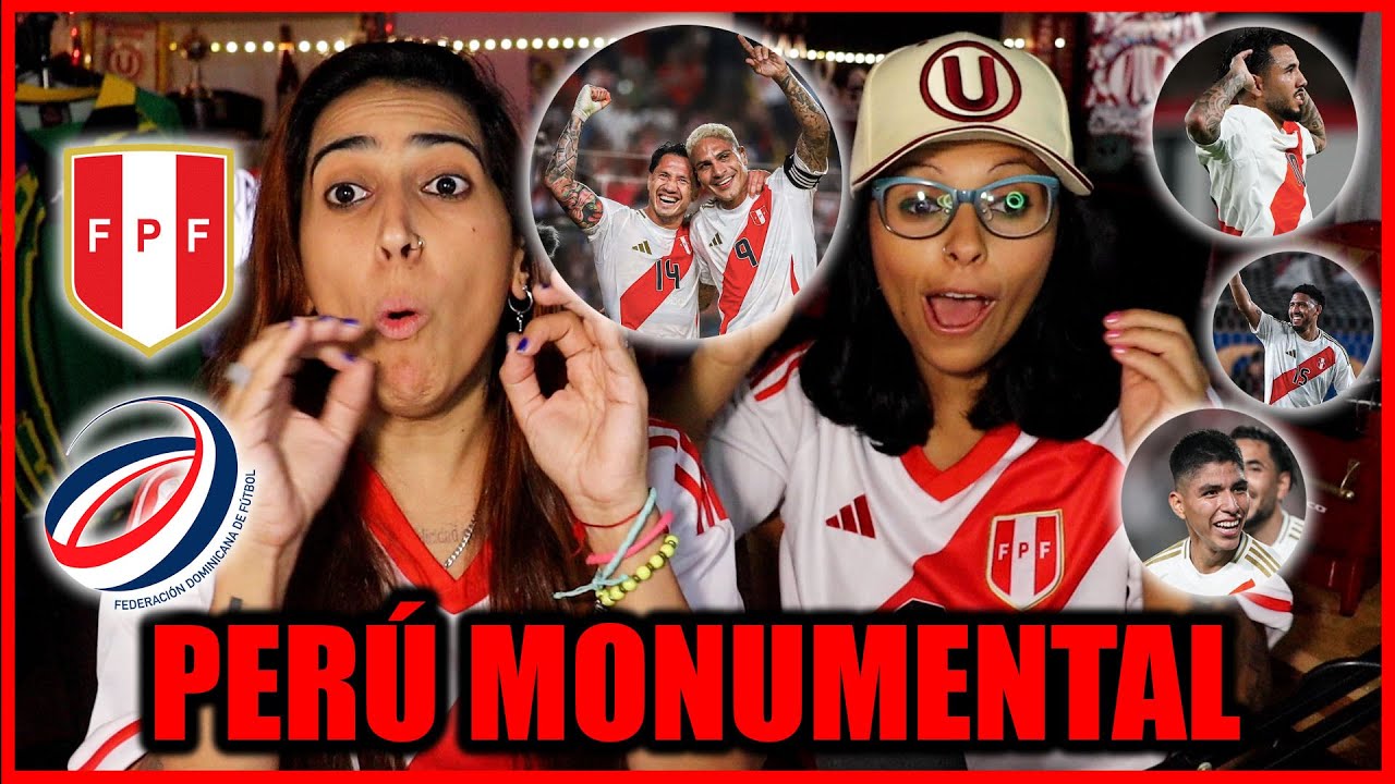 PERÚ 4 vs REPÚBLICA DOMINICANA 1 | REACCION DE ARGENTINAS | UNA GOLEADA ...