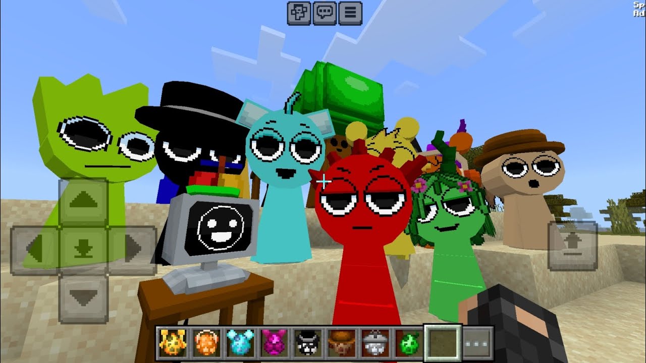 NEW Incredibox Sprunki ADDON In Minecraft PE - YouTube