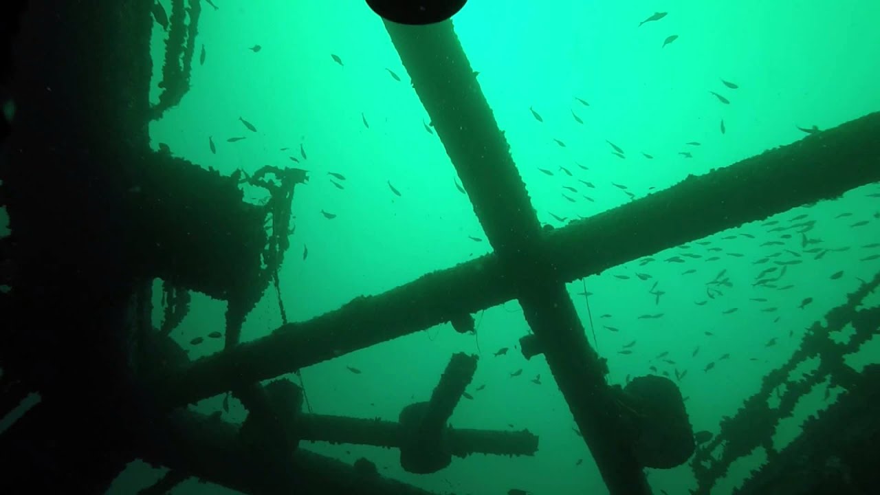 Pensacola Oil Rig Dive - YouTube