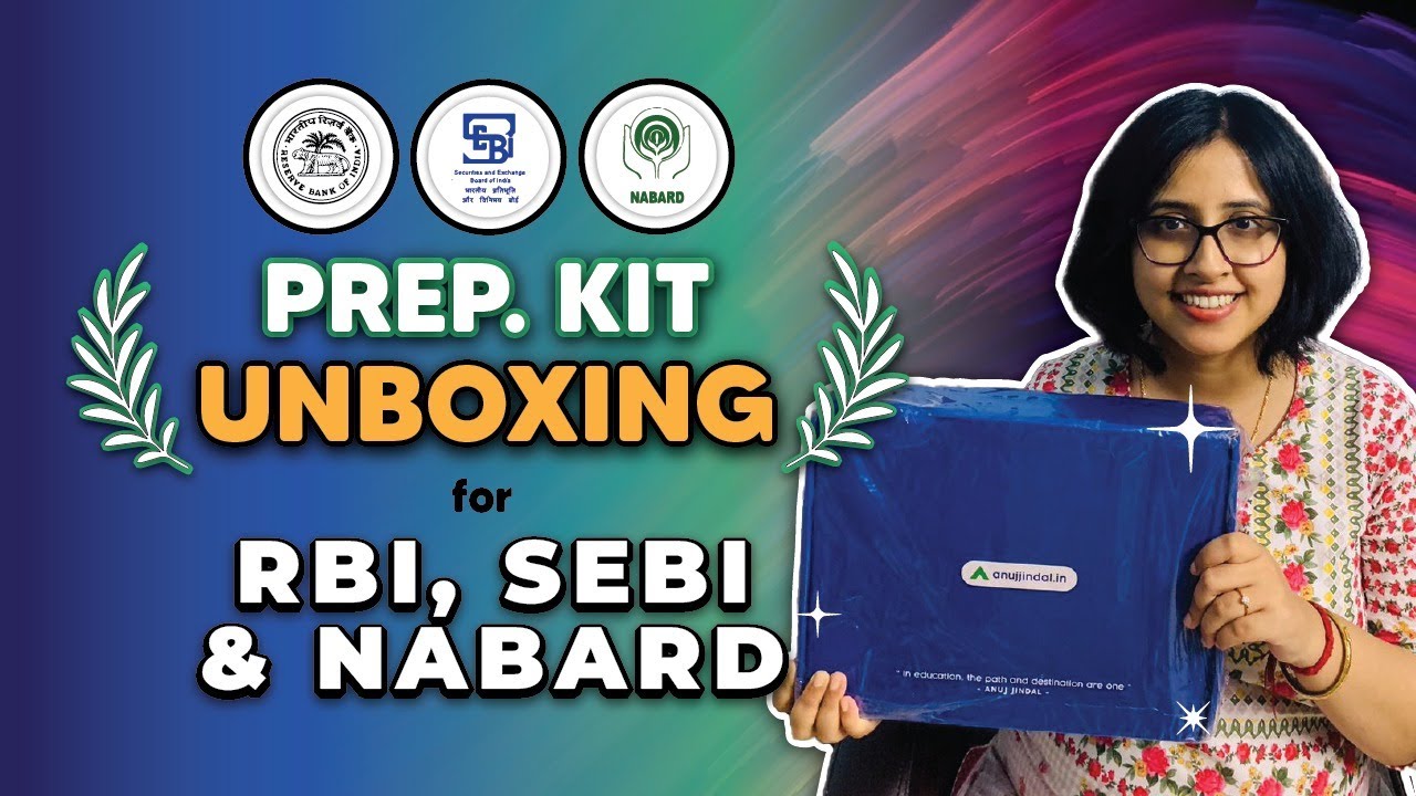 Unboxing RBI Grade B, SEBI, NABARD Preparation Kit| AnujJindal RBI ...