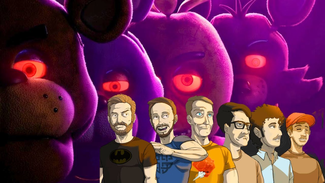 Funhaus plays Five Nights at Freddys - YouTube