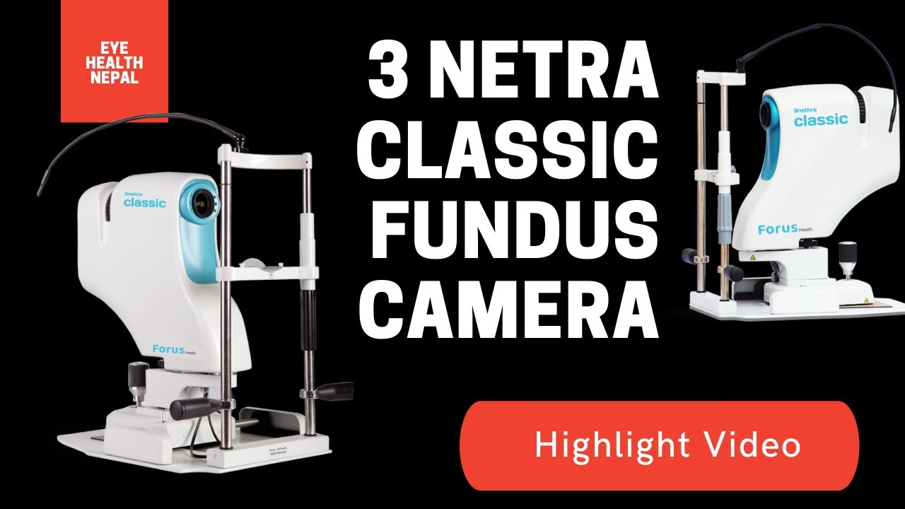3 nethra classic Digital Non-mydriatic Fundus Camera | Forus Health ...