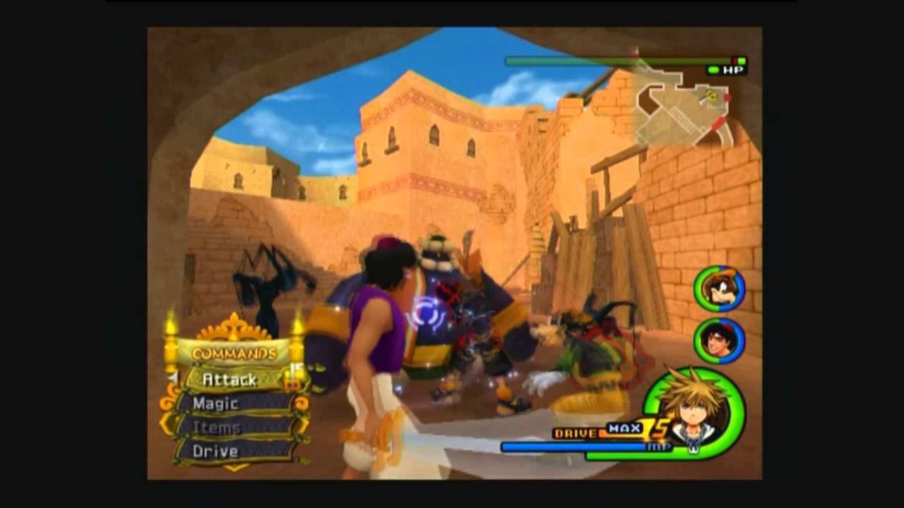 Kingdom Hearts 2 Part 47: Jafar Returns From The Dead - YouTube
