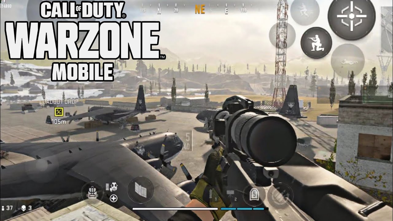 Call of Duty : Warzone Mobile | Max Graphics | Solo Vs Duo Gameplay 🔥 ...