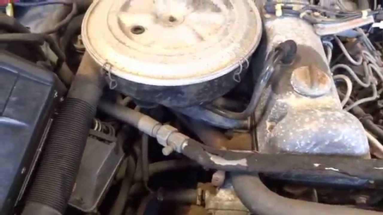 1980 Mercedes Benz 300D engine with 20,893 miles - YouTube