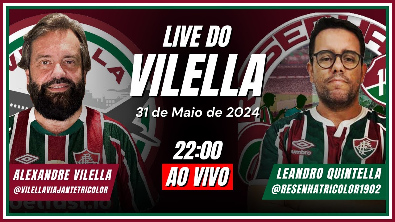 Live do Vilella - 22 horas com Leandro Quintella - YouTube
