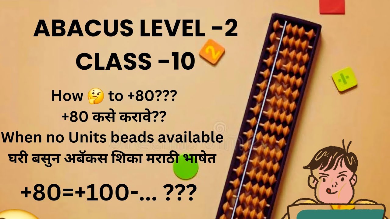 Abacus level 1 | abacus level 2 | abacus classes for beginners | Big ...