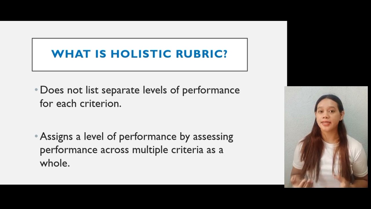 Analytic Vs. Holistic Rubric - YouTube
