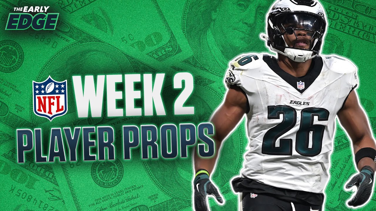 NFL Week 2 Player Props BEST BETS & PICKS | The Early Edge - YouTube