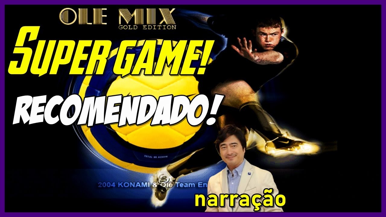 Testando o Winning Eleven 8 Ole Mix Gold Edition para ps2! Vc tem que ...