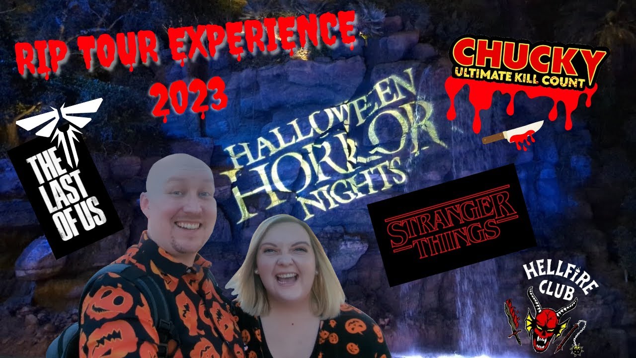 Halloween Horror Nights RIP Tour 2023 | Universal Studios Hollywood ...
