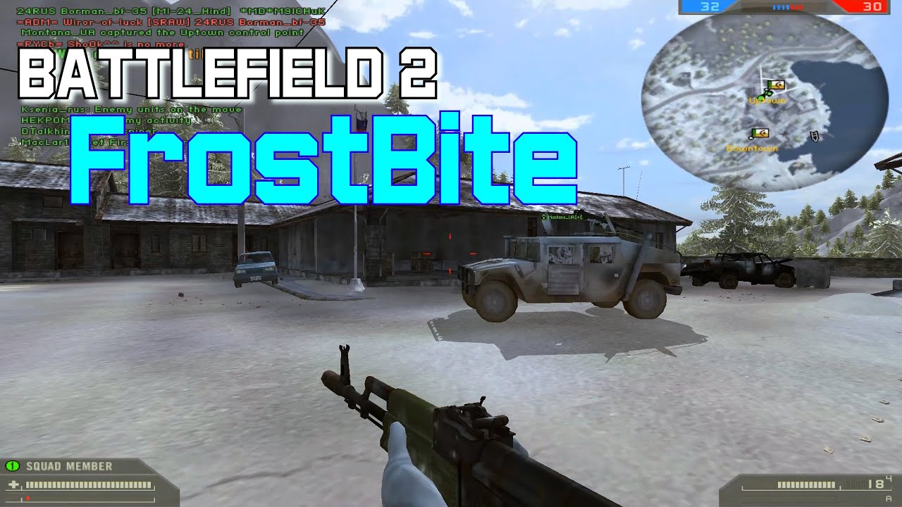 Battlefield 2 - multiplayer {Frostbite} big size map - YouTube