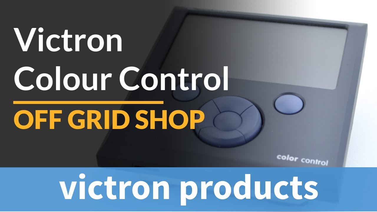 Victron Color Control - YouTube