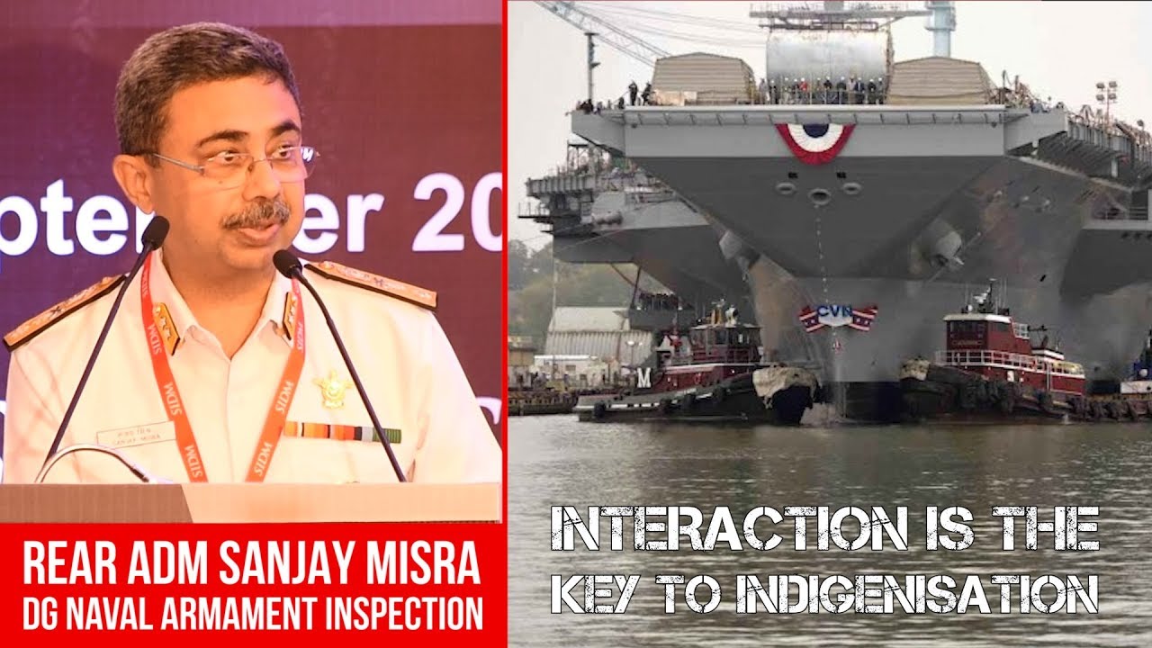 Rear Admiral Sanjay Misra DG Naval Armament Inspection of Indian Navy ...