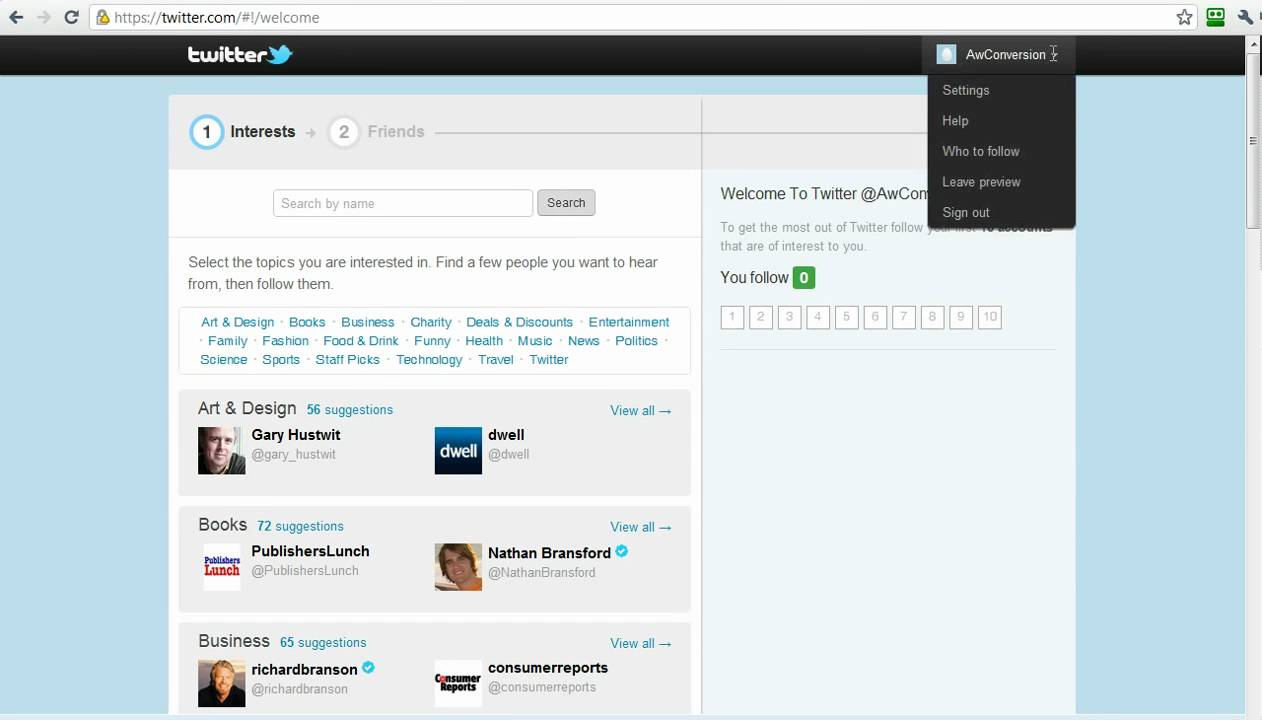 Claim your business name on Twitter - YouTube