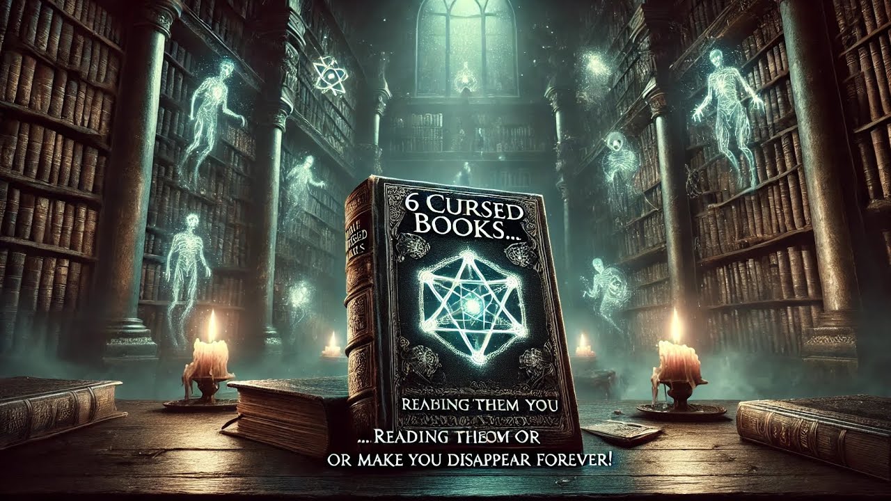 📜 6 Cursed Books… Reading Them Might Kill You or Make You Disappear ...
