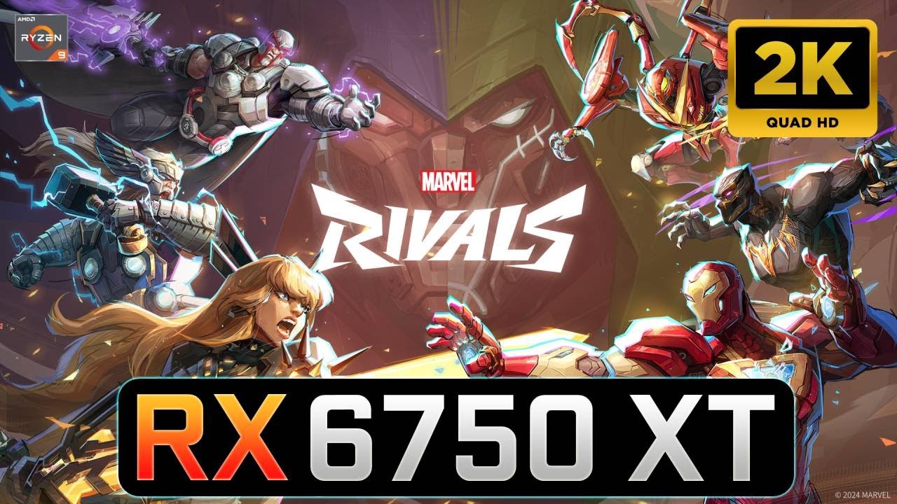 RX 6750 XT Test on MARVEL RIVALS at 1440p FSR Quality | Competitive ...