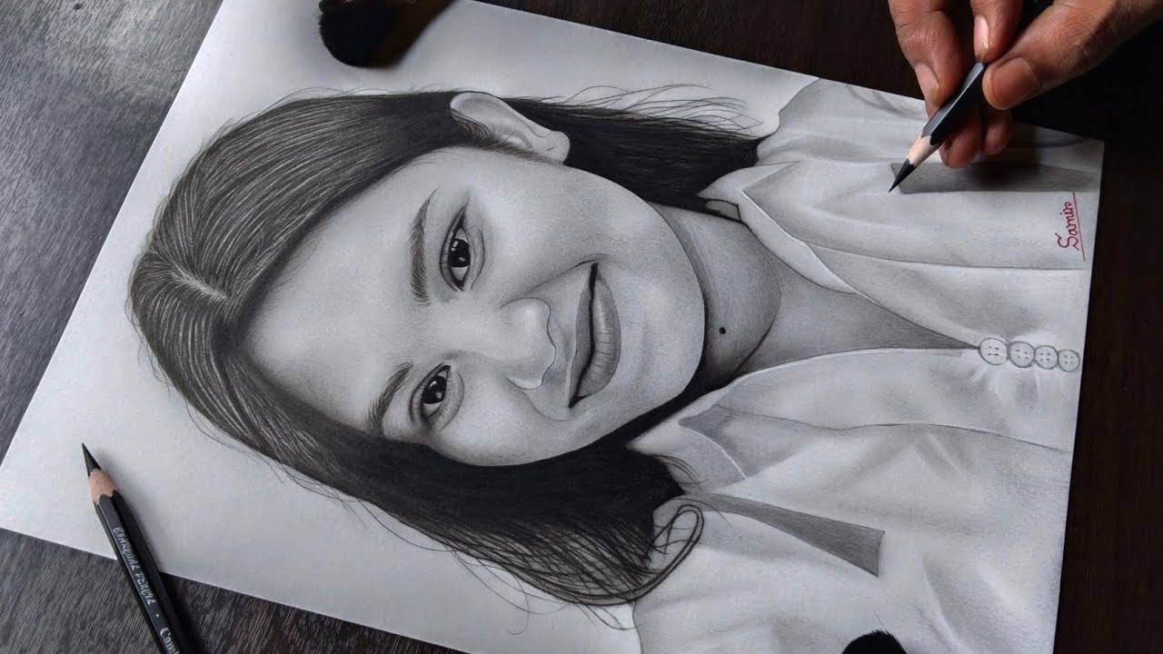 How I Draw Commission Work 💫 Commission Work Drawing : Samir Art 🎨 ...