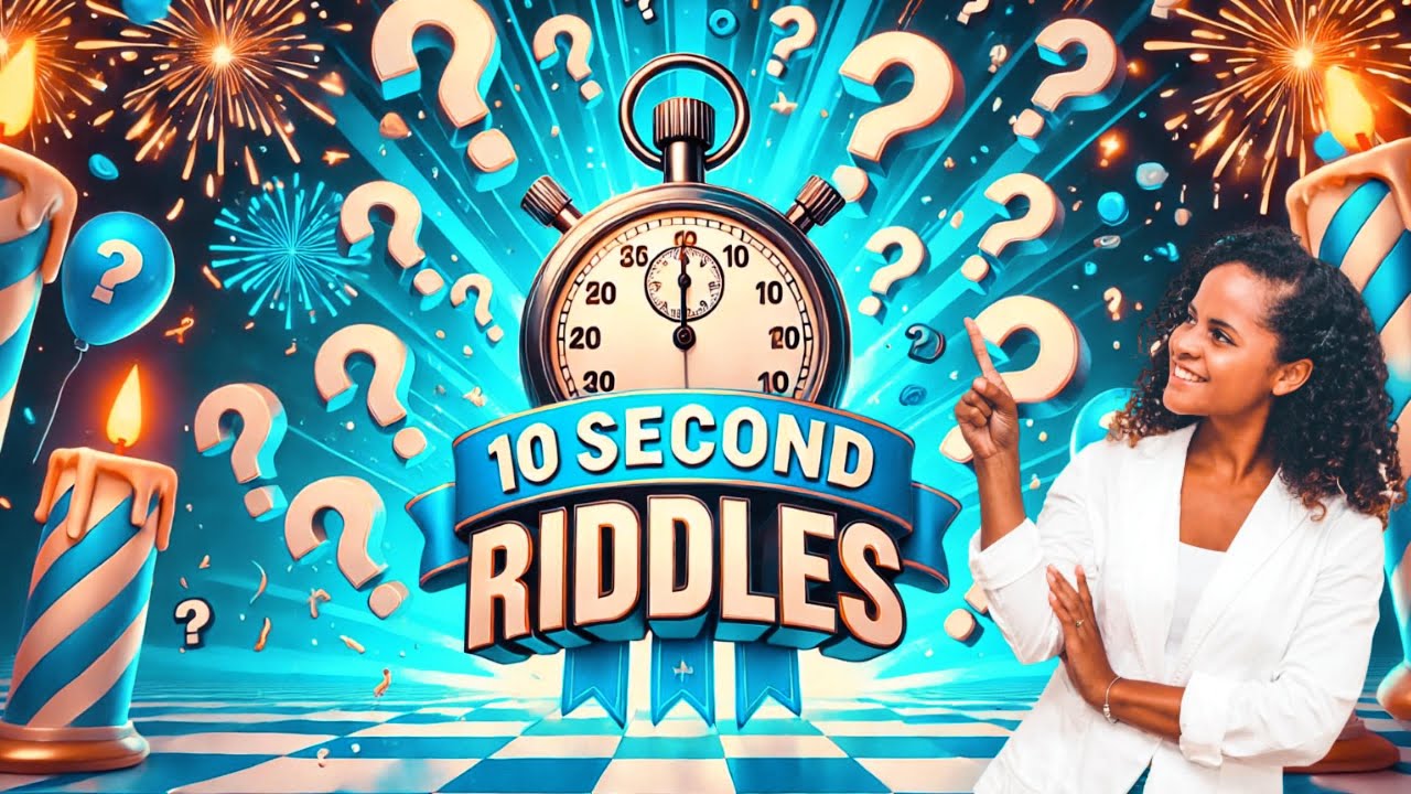 10 Second Riddles - Riddle 5 - YouTube