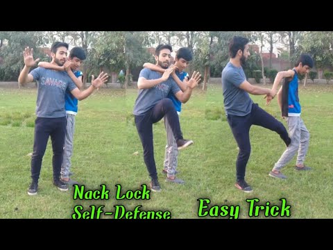 How To Do A Neck Lock Easy Trick Self-Defense (Taekwondo Freedom Boy ...