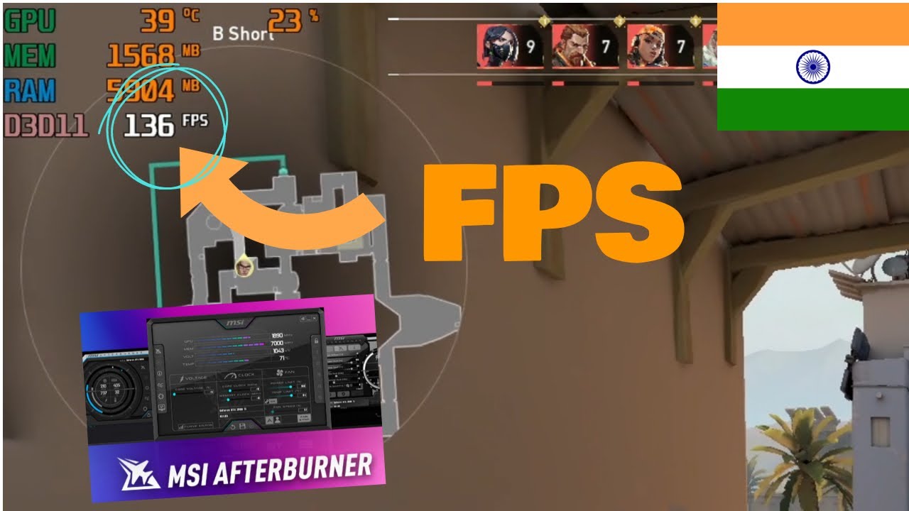 How to check FPS of any game | MSI afterburner - YouTube