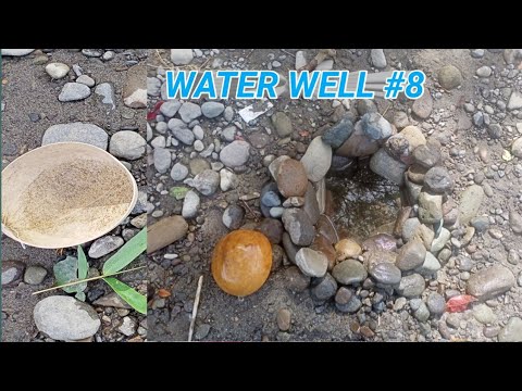 Make a drinking water well on the river bank #8 - YouTube