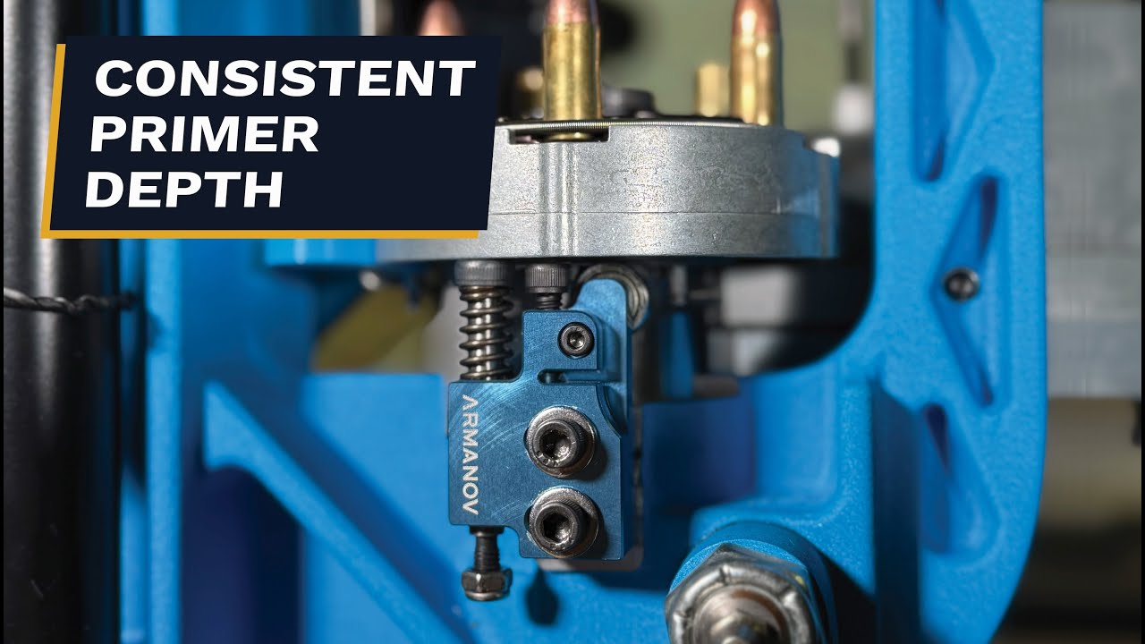 Get CONSISTENT PRIMER DEPTH with Armanov Index Bearing Cam Block with ...