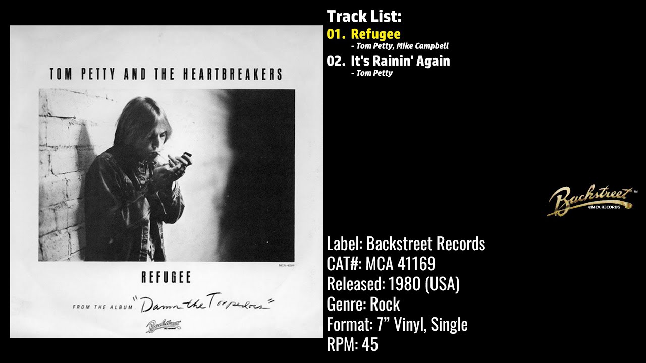 Tom Petty & The Heartbreakers – Refugee (Full Record) – 1980 – CAT ...