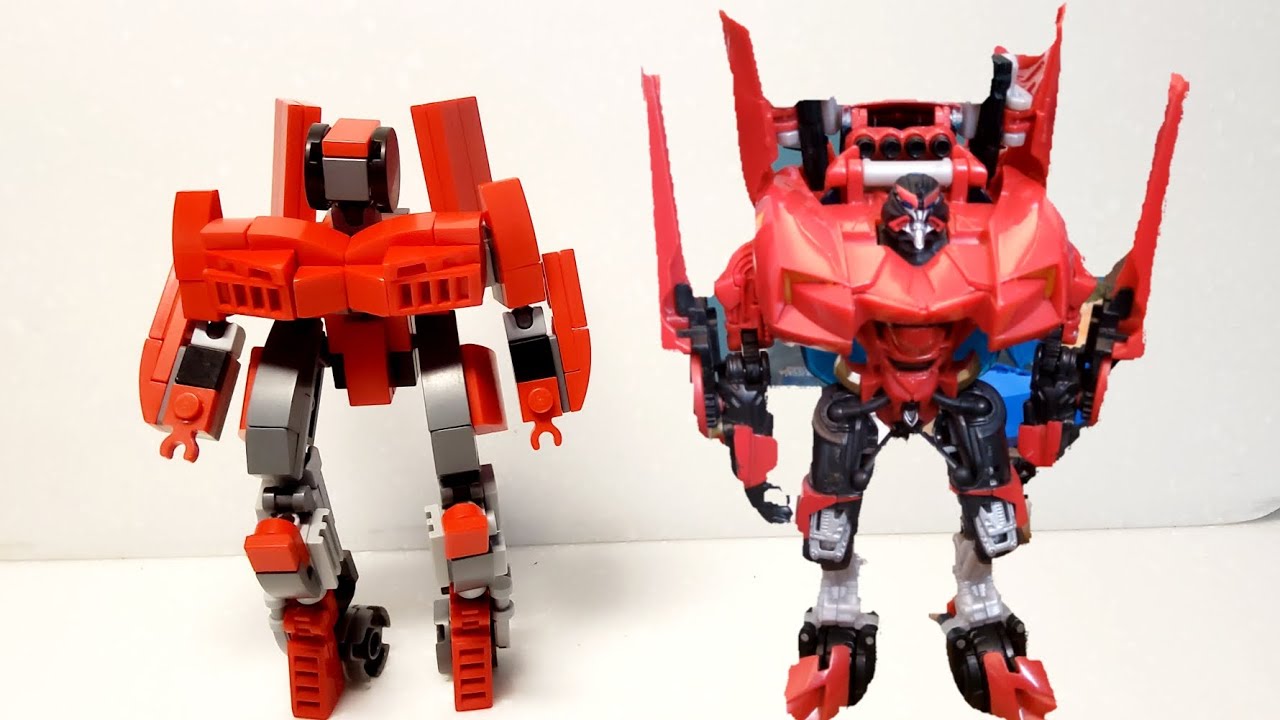 Transformers Revenge Of The Fallen Swerve In LEGO - YouTube