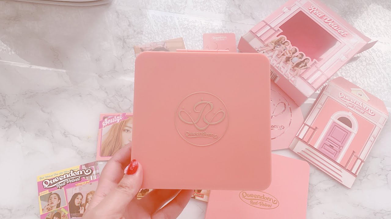 Red velvet queendom album unboxing 👑 - YouTube