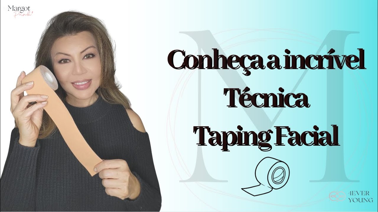 Conheça a incrível técnica Taping Facial - YouTube
