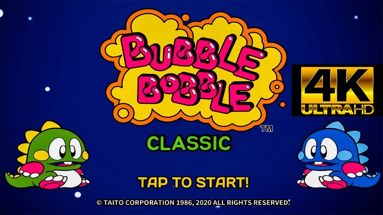 Bubble Bobble [4k] With DownLoad Link! Arcade Longplay - YouTube