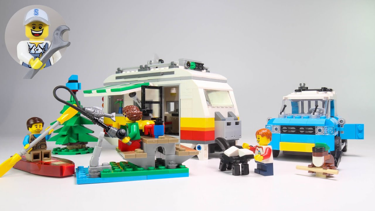 Lego 31108 Creator Caravan Family Holiday / Camping Urlaub speed build ...