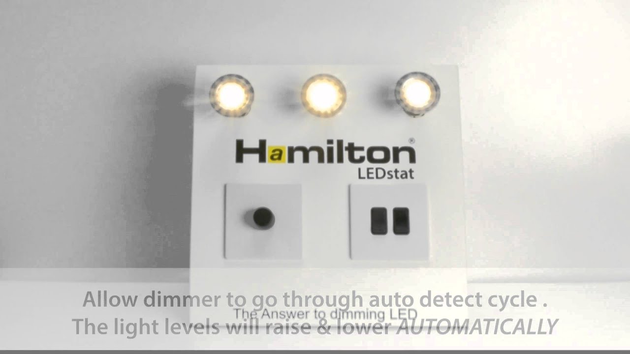Hamilton Ledstat Dimmer - Start up Guide - YouTube