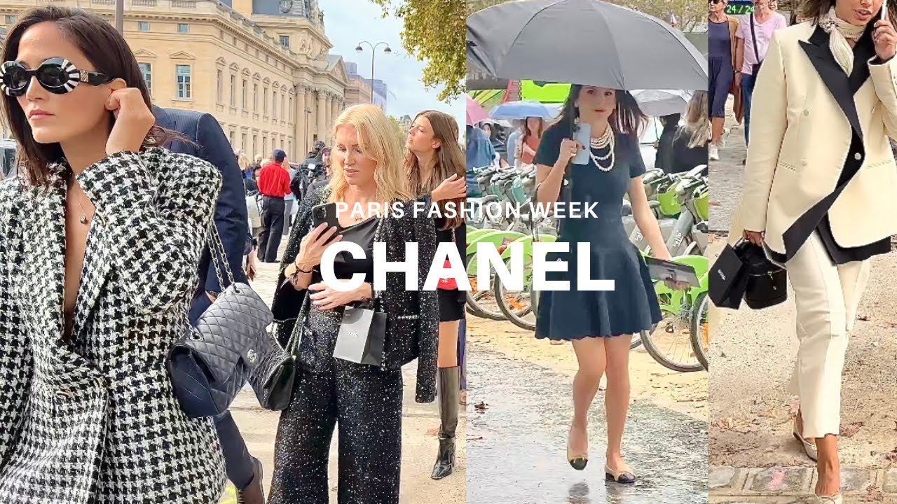 CHANEL 🇫🇷STREET STYLE SPRING SUMMER 2024 ⚜️SPRING 2024 TRENDS PARIS ...