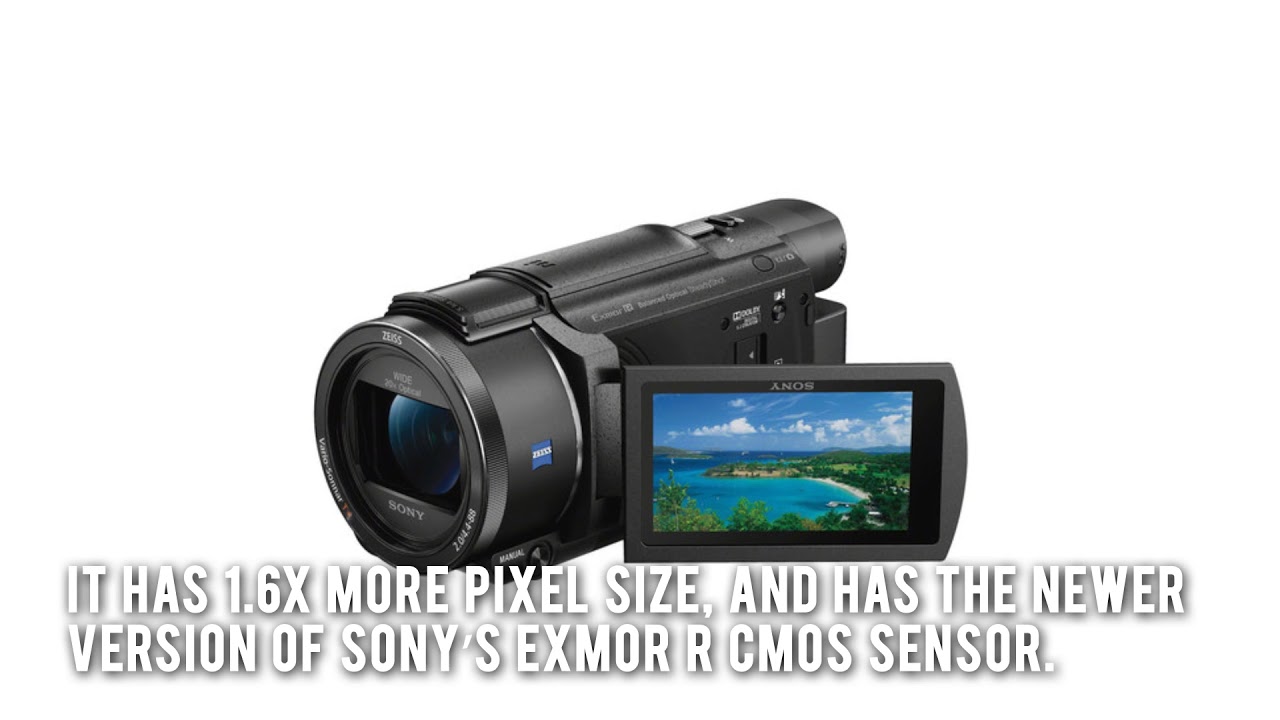 SONY Camcorder FDR AX53 Review - YouTube