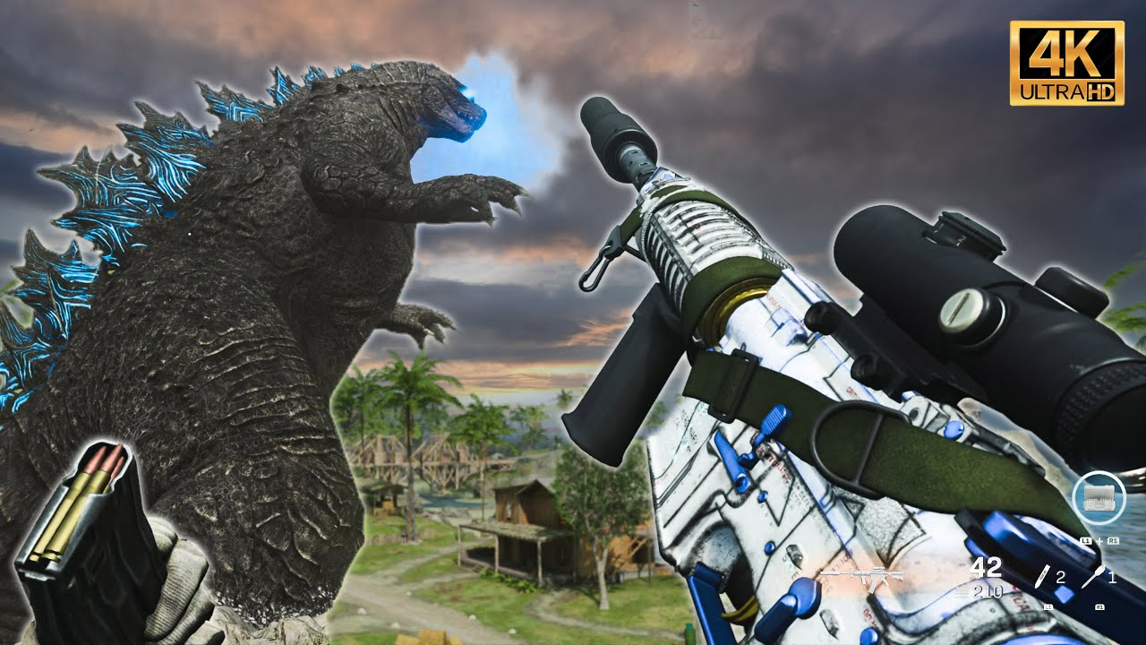 Warzone Godzilla vs King Kong Squad Win Gameplay 4K (No Commentary ...