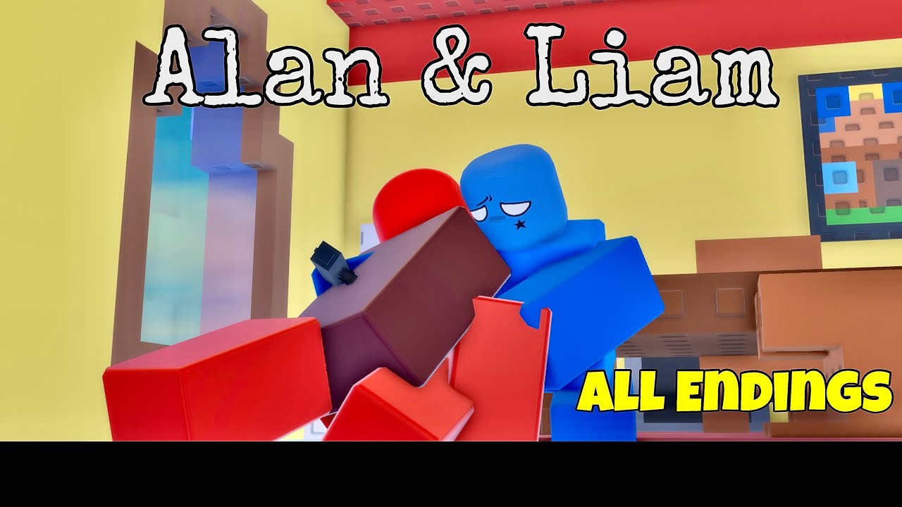 Roblox Alan and Liam (All Endings) - Full Walkthrough - YouTube
